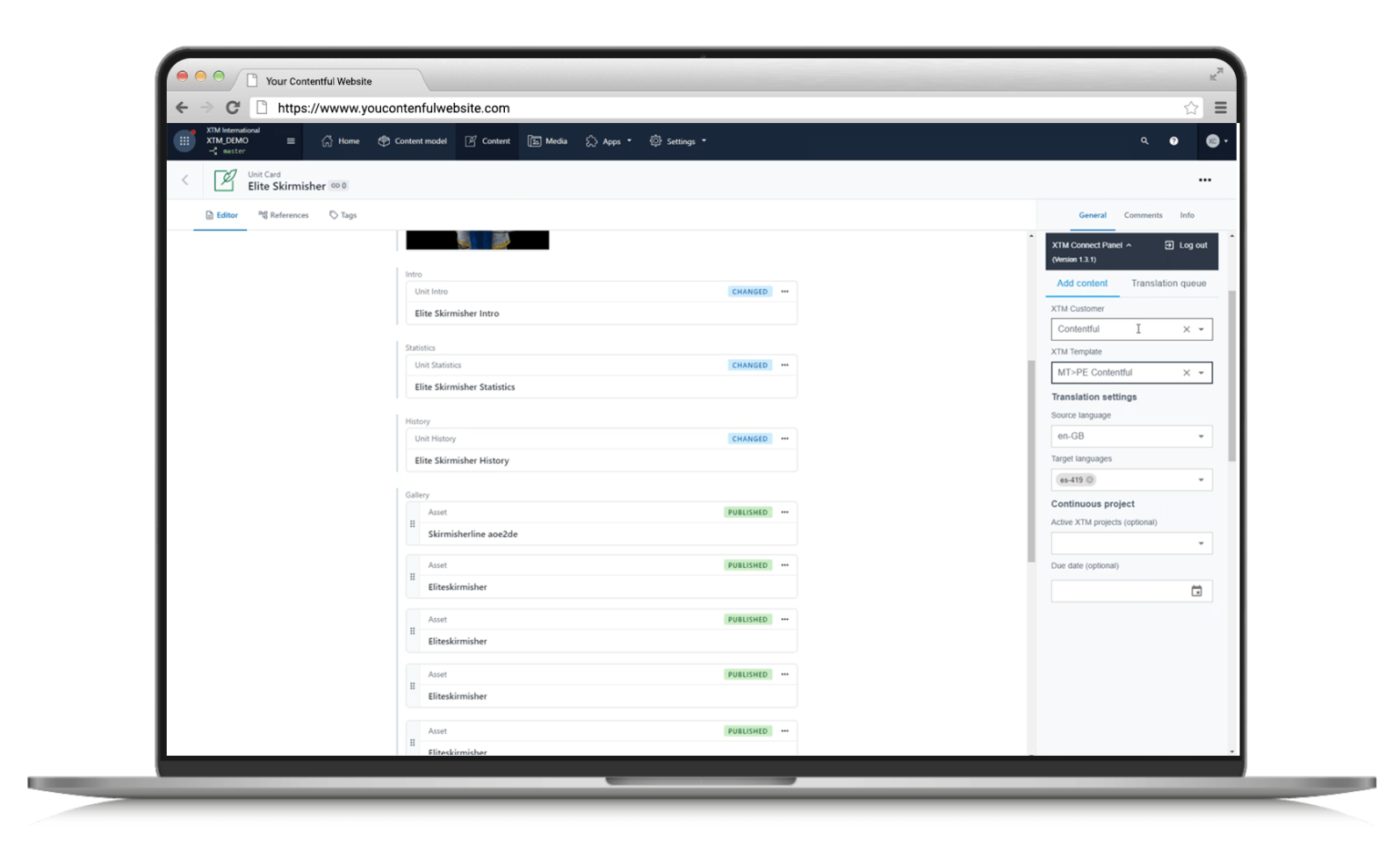 XTM Cloud + Contentful | Automate Translation & Localization